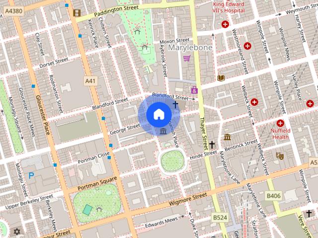 George Street, London, W1H