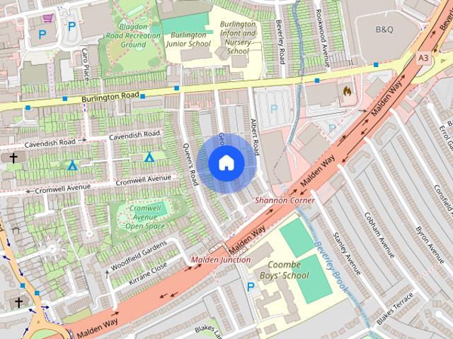 George Rd KT3