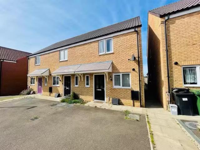 Georgia Mews, Peterborough 2 bed end of terrace house for sale.