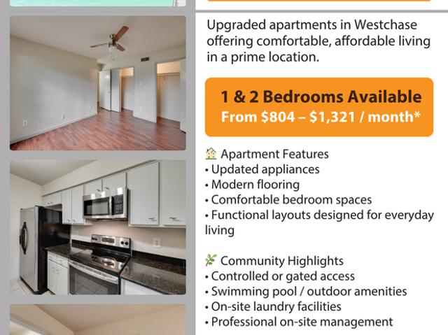 Gia @ Westchase 1 Bedroom Apartment for Rent at 10010 Westpark Dr, Houston, TX 77042 Westchase