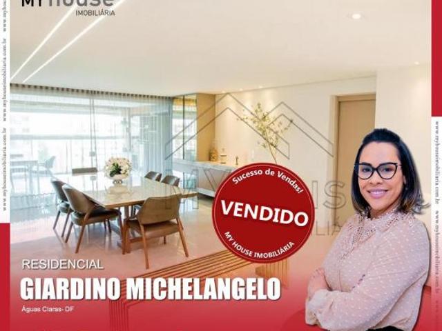 GIARDINO MICHELANGELO LINDO QD 106 4 SUÍTES/4 VAGAS ANDAR ALTO 99293 2552