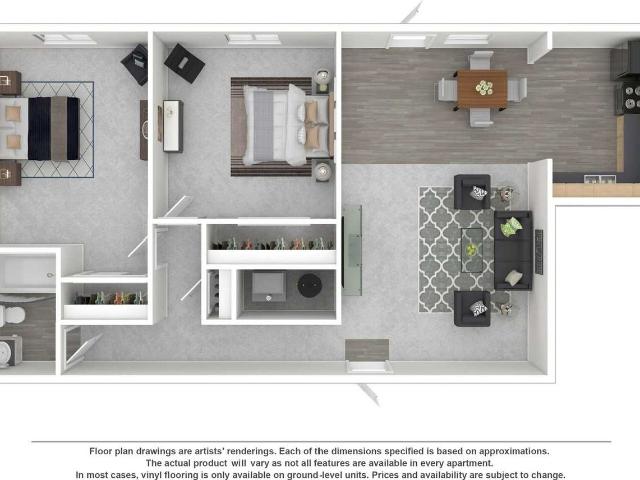 Gibson Creek 2 Bedroom Apartment for Rent at 300 E Webster St, Nashville, TN 37115 Madison