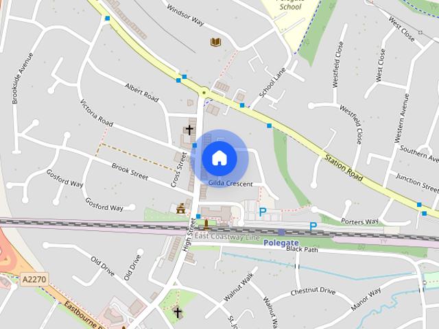 Gilda Crescent, POLEGATE