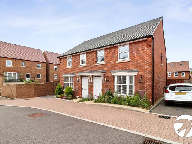 Giles Drive, Castle Hill, Ebbsfleet Valley, Swanscombe DA10, 3 bed semi detached house to rent, £2,000 pcm | PrimeLocation