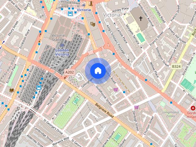 Gillingham Street, Westminster, London, SW1V