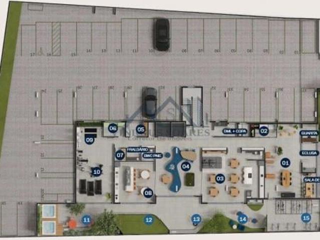 Give City Habitat Apartamento 2 Quartos 1 Suíte no Bairro Capão Raso em Curitiba Pr