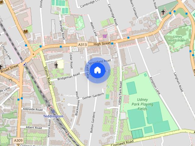 Gomer Place, Teddington, TW11