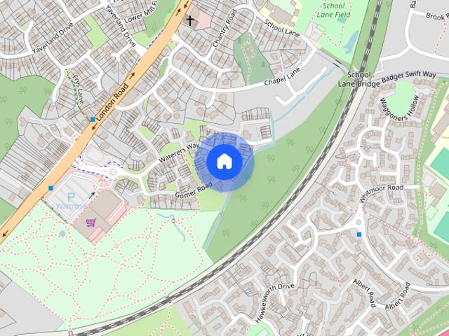 Gomer Road, Bagshot, GU19