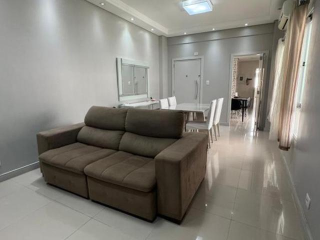Gonzaga Praia, 150 m2, Frente c/ Varanda, Belissimo 3 dorms, Suite, sala 2 ambs, co