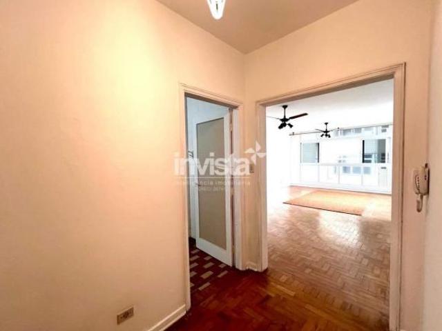 GONZAGA | 176 m² NA AVENIDA DA PRAIA — VISTA MAR, PLANTA RARA E OPORTUNIDADE REAL