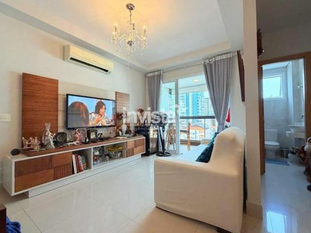GONZAGA – 130 m², ANDAR ALTO, 3 VAGAS DEMARCADAS, VISTA LIVRE E LAZER COMPLETO