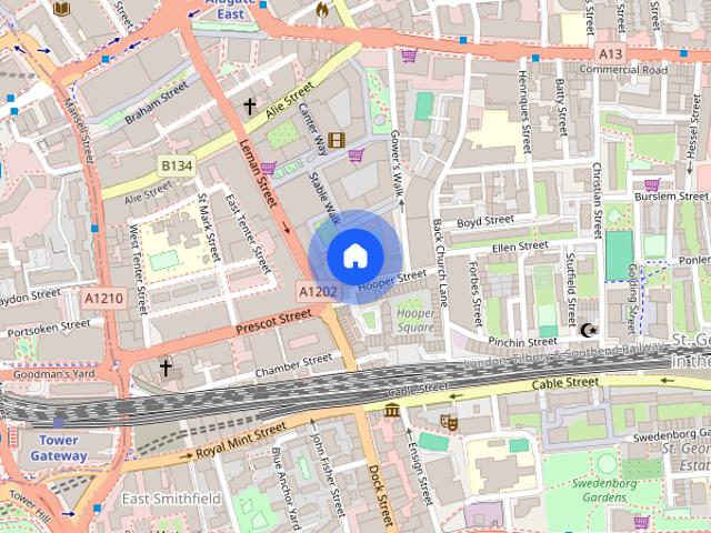 Goodman Street, Aldgate, London, E1