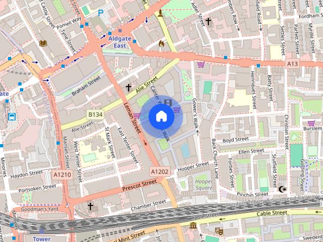 Goodmans Field, Aldgate, London, E1