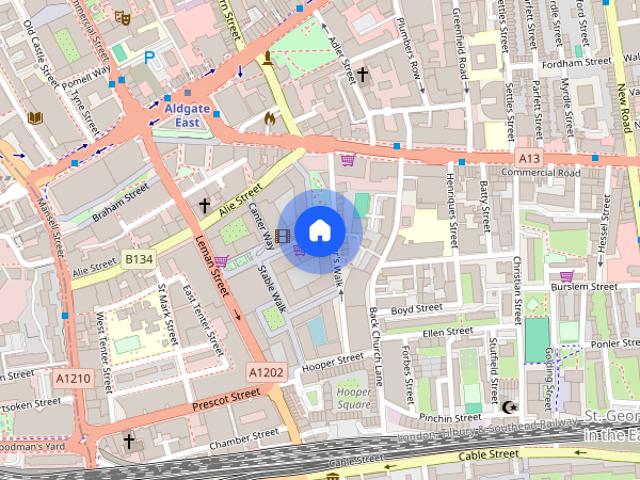 Goodmans Field, Piazza Walk, London, E1