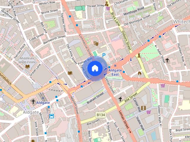 Goodmans Fields, Aldgate East, E1