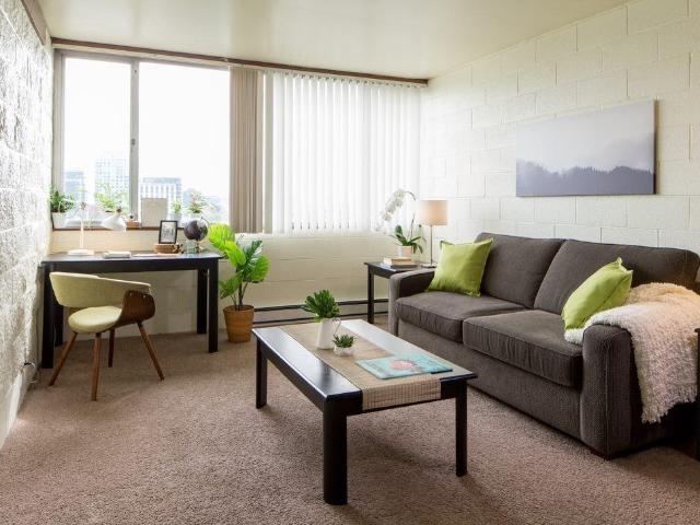 Goose Hollow Tower 1 Bedroom Apartment for Rent at 1630 SW Clay St, Portland, OR 97201 Downtown Portland