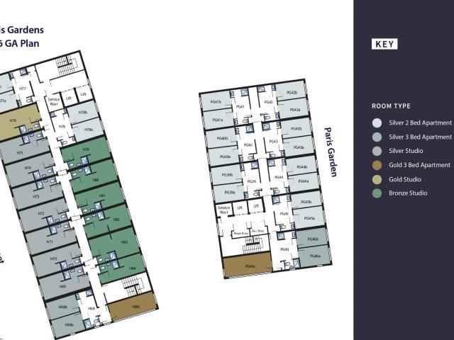 Gold 3 Bed Apt U Has an Apartment