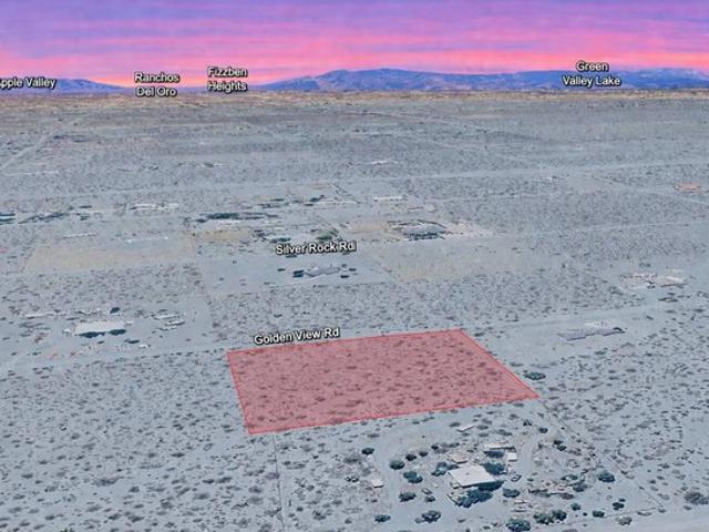 Golden View Rd, Pinon Hills, CA 92372