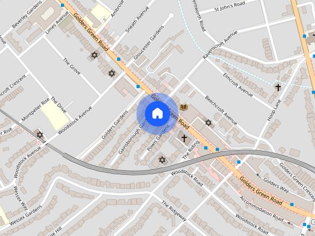 Golders Green Road, London