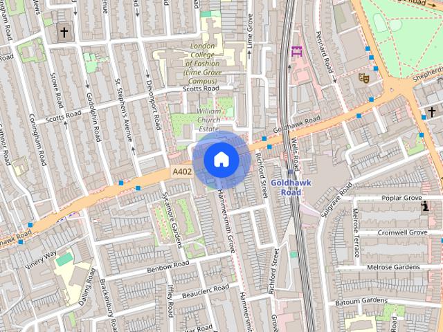 Goldhawk Road, Shepherd's Bush, London, W12