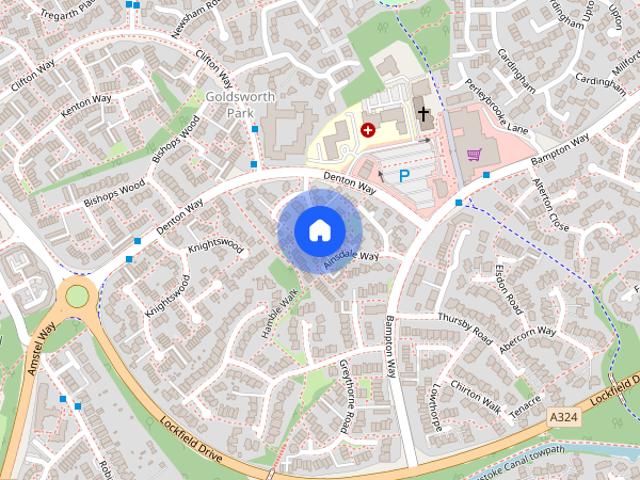 Goldsworth Park, Woking, Surrey, GU21