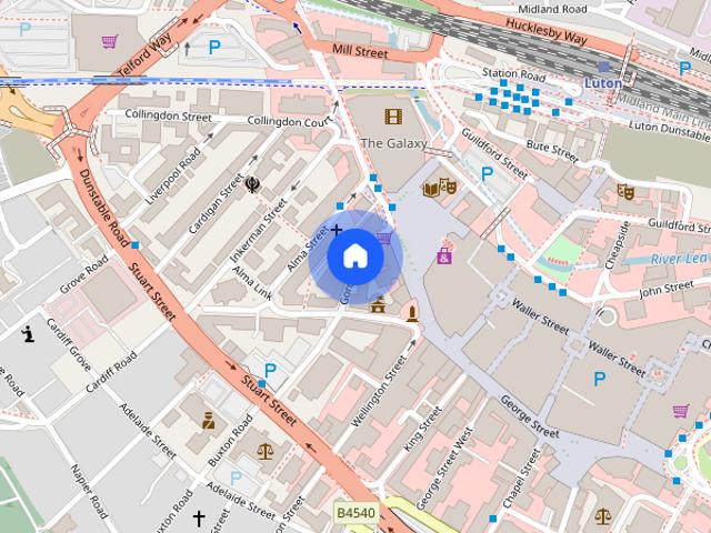 Gordon Street, Luton, Bedfordshire, LU1
