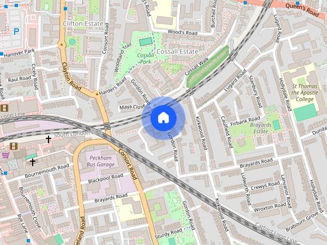 Gordon road, Peckham, London