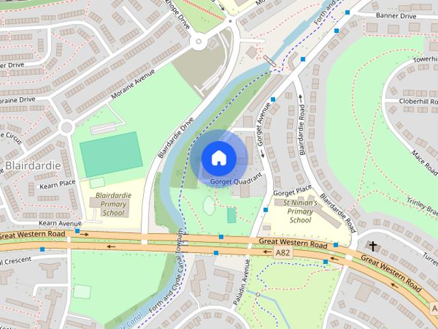 Gorget Quadrant, Glasgow, G13