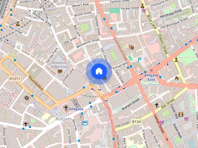 Goulston Street, Aldgate, London, E1