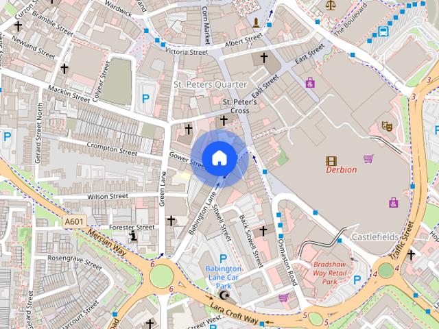 Gower Street, Derby, Derbyshire, DE1