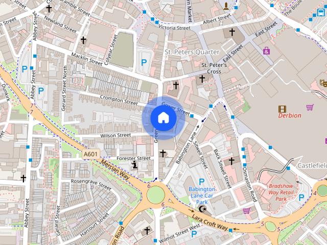 Gower Street, Derby, Derbyshire, DE1