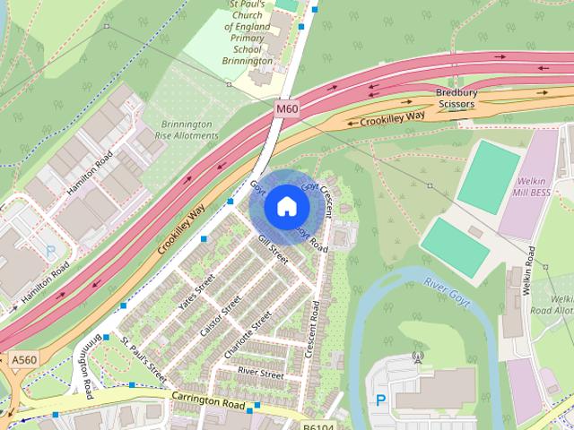 Goyt Road, Portwood, Stockport, Cheshire, SK1