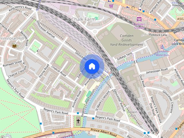 Gloucester Avenue, Primrose Hill, NW1