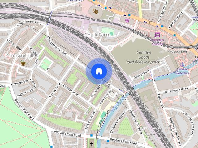 Gloucester Avenue, Primrose Hill, London, NW1