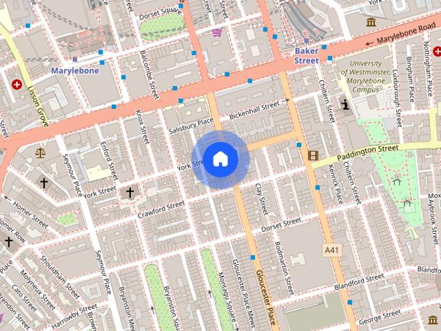 Gloucester Place, Marylebone, London, W1U