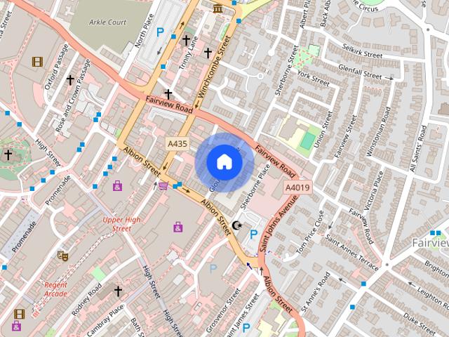 Gloucester Place, Cheltenham, Gloucestershire, GL52