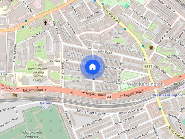 Glazbury Road, London, W14