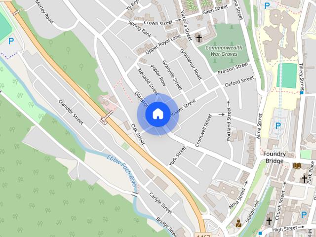 Gladstone Street, Abertillery, NP13