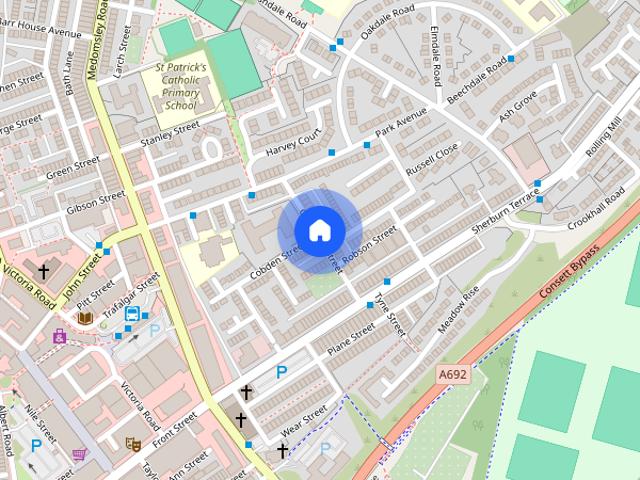 Gladstone Street, Consett, Durham, DH8