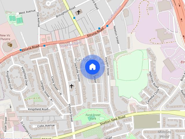 Gladstone Street, Stoke on Trent, ST4