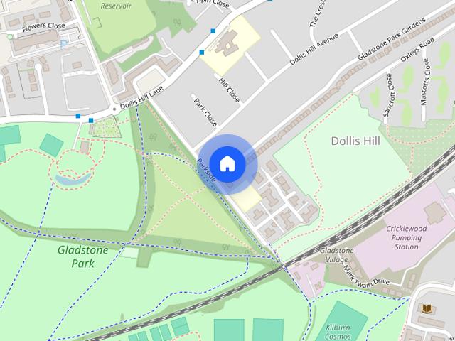 Gladstone Park Gardens, London, NW2
