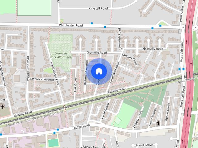 Gladstone Road, Urmston, Trafford, M41
