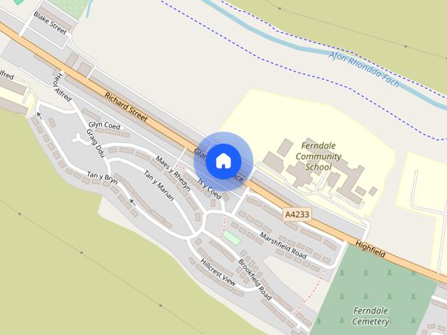 Glanville Terrace, Maerdy, FERNDALE