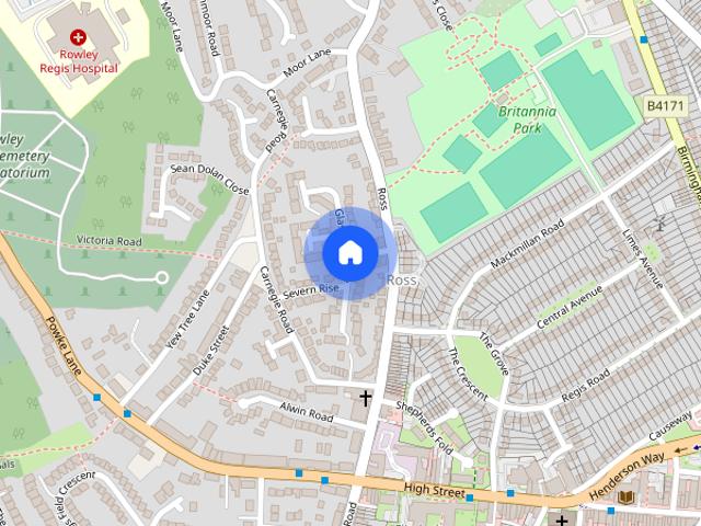 Glaslyn Avenue, Rowley Regis, West Midlands, B65
