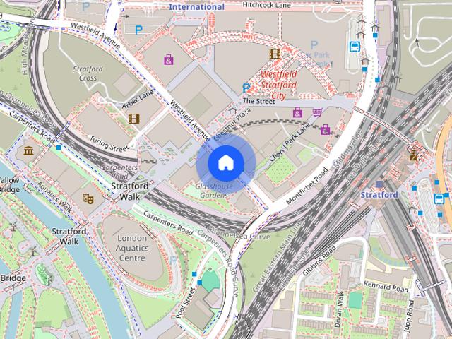 Glasshouse Gardens, Stratford, London, E20