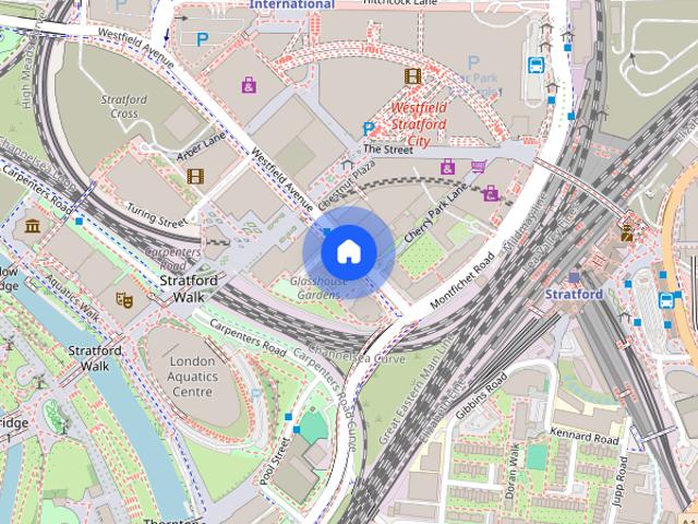 Glasshouse Gardens, Stratford, London, E20