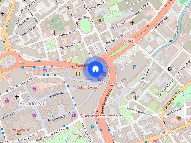Glasshouse Square Bristol BS1