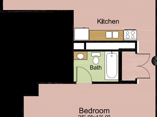 Glassworks Lofts 1 Bedroom Apartment for Rent at 815 W Market St, Louisville, KY 40202 Central Business District