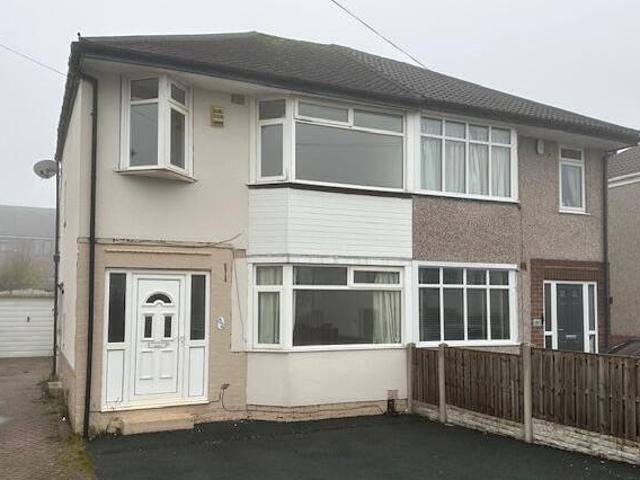 Gleadless Drive, Sheffield, 3 Bedroom Semi detached