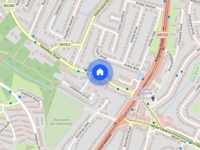 Gleadless Road, Gleadless Townend, Sheffield, S12 2LG